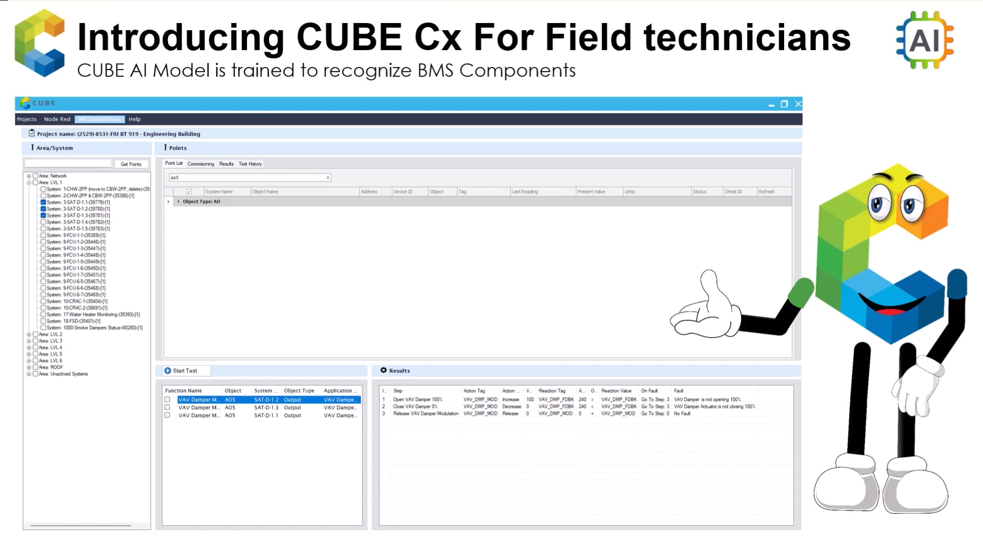Introducing CUBE Cx Empowering BMS Field Technicians for Peak Efficiency